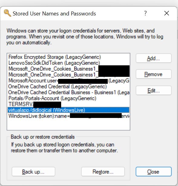 Viewing and exporting Cached Credentials in Windows – Sems.org